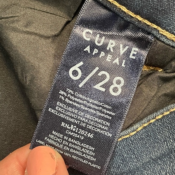 Curve Appeal | Jeans | Curve Appeal Womens Curve Creator High Rise Boot Cut Jeans Nwt | Poshmark